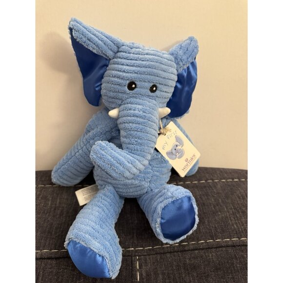 Warmies | Other | New Warmies Cozy Plush My First Elephant Blue ...